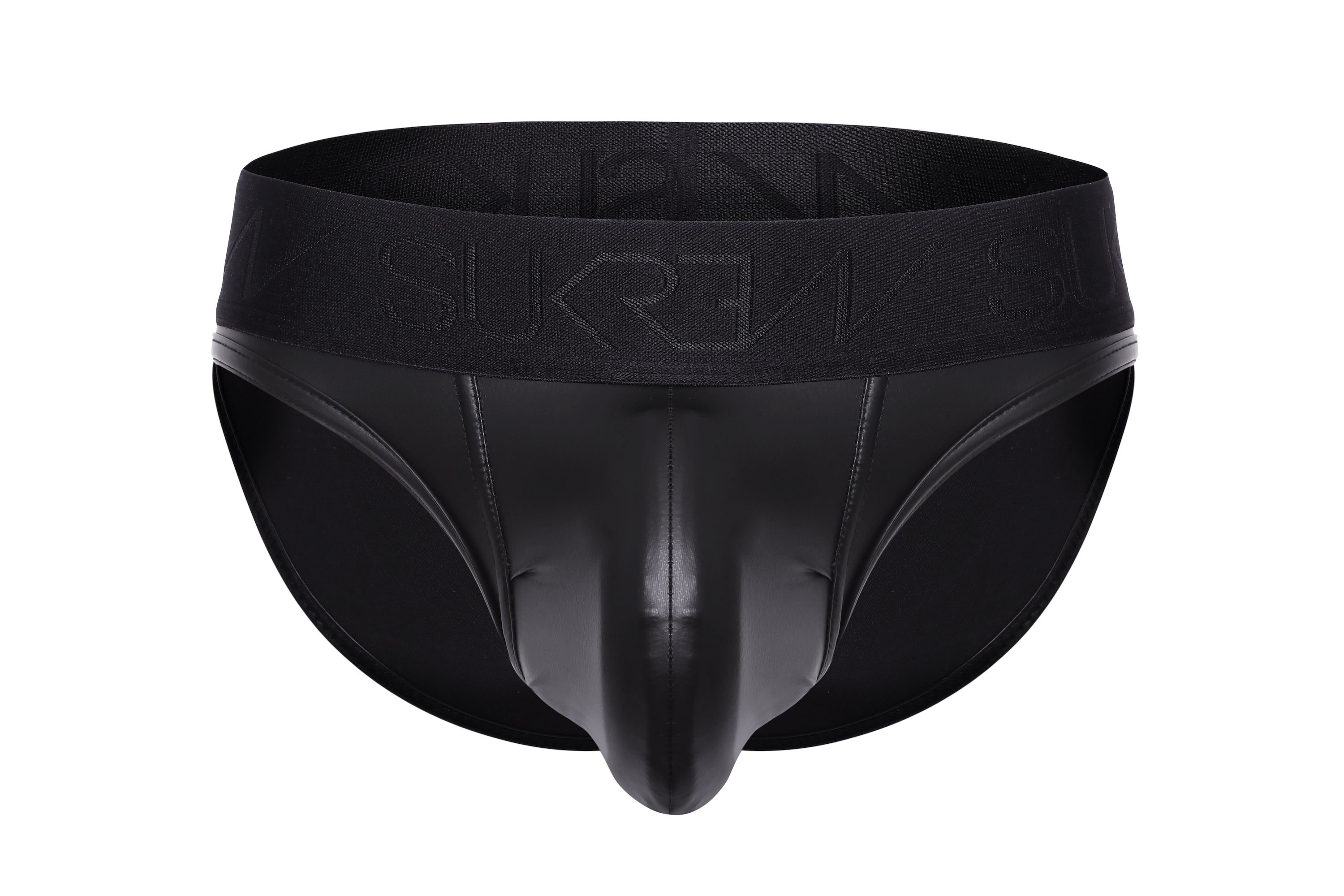 Rubber Look Classic Brief - Nightlife Black – SUKREW