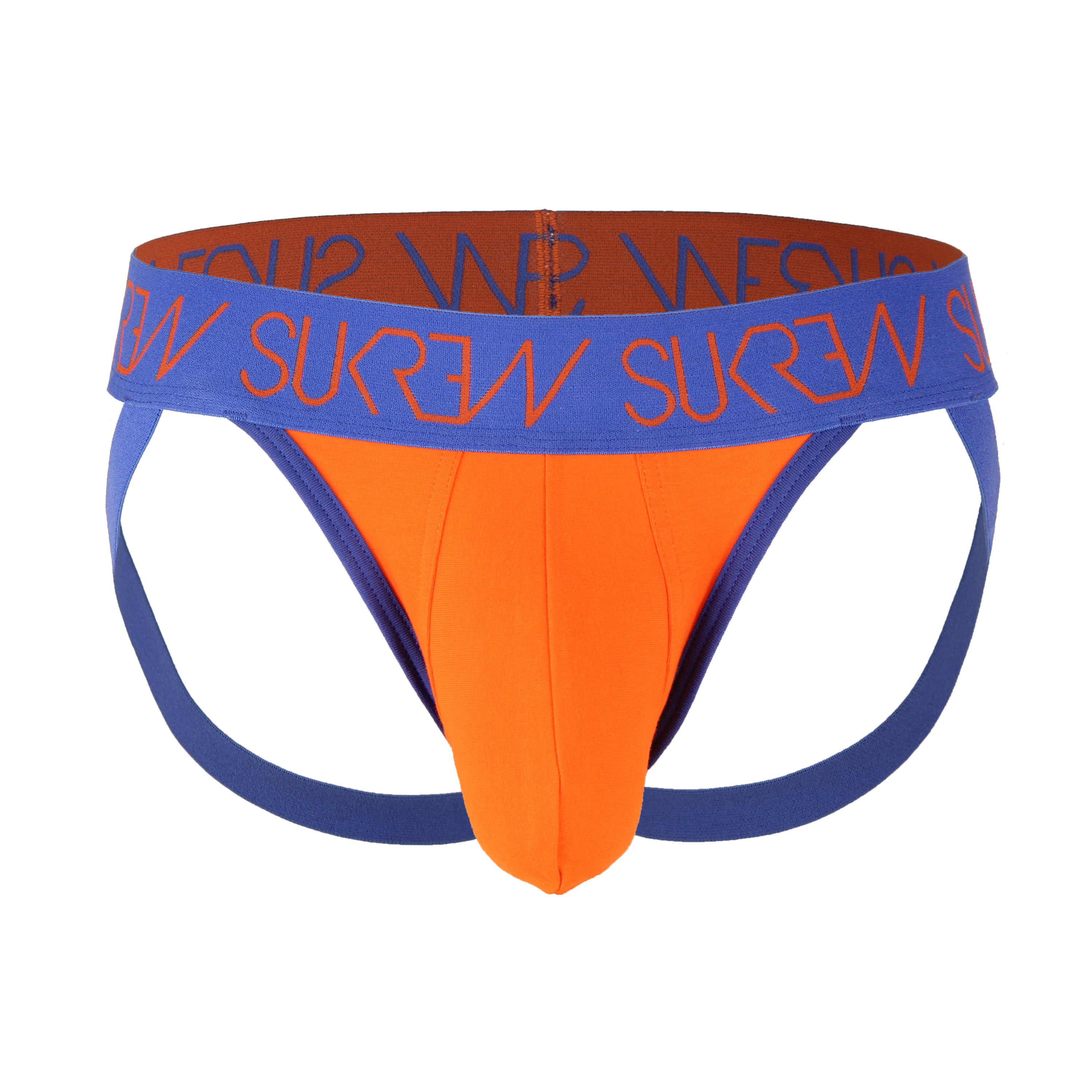 Flame Orange Jockstrap |Men's Cotton Underwear | SUKREW