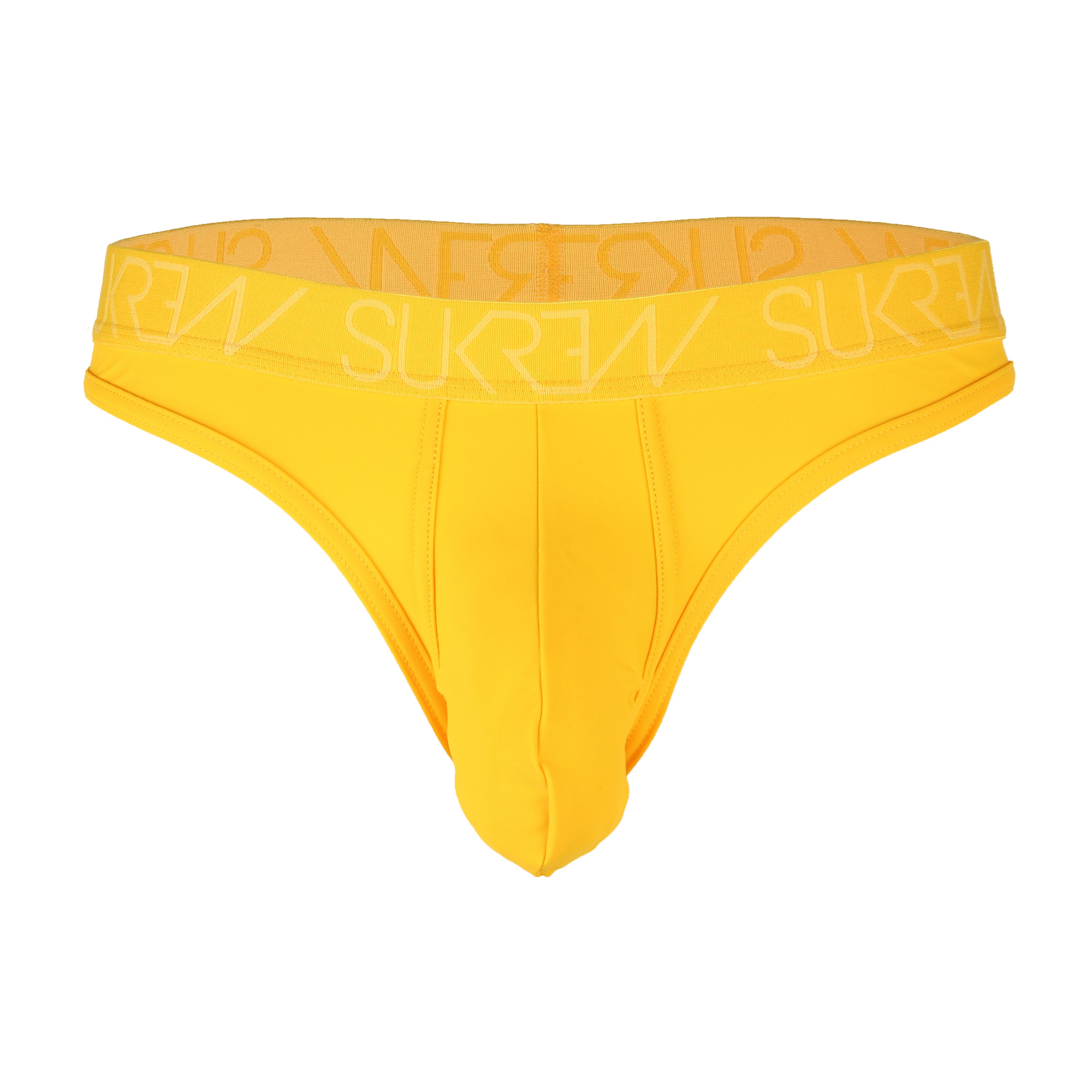 Yellow Classic Thong | Men's Polyamide Underwear | SUKREW